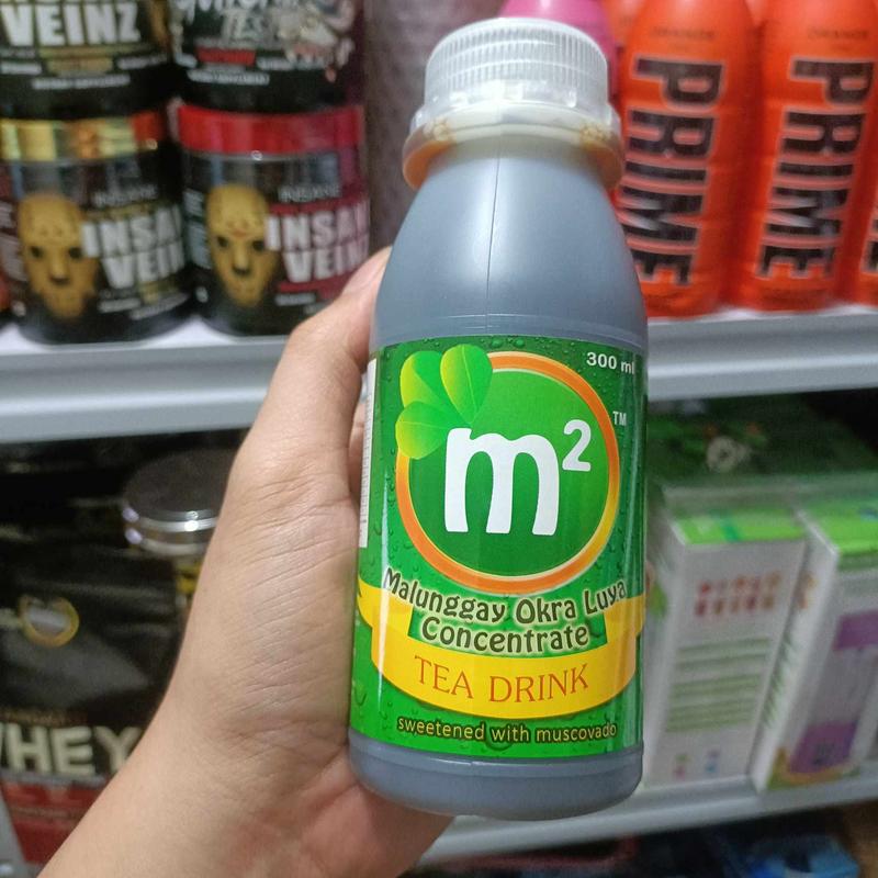 M2 MALUNGAY OKRA LUYA TEA DRINK 300ML CONCENTRATE - TikTok Shop Philippines