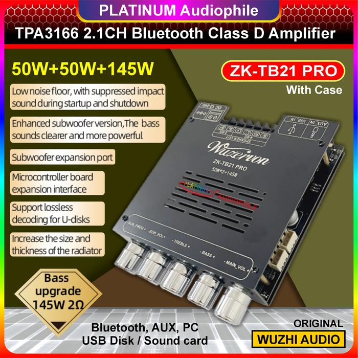 Jual TPA3116 Bluetooth Amplifier 2.1CH 2X 50W + 145W Stereo + Subwoofer ...