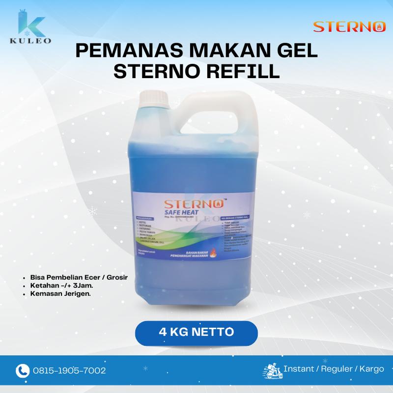 Sterno Gel (Jelly) Biru 5 Kg Refill / Isi Ulang untuk Pemanas Makanan ...