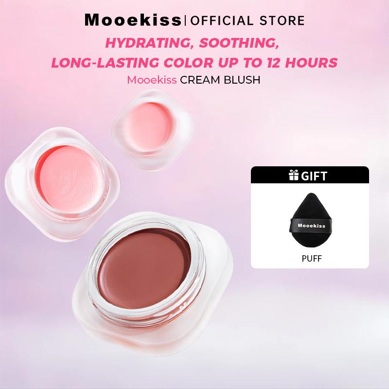 Mooekiss Cream Blush Soft Matte, Vibrant Finish, Waterproof ...