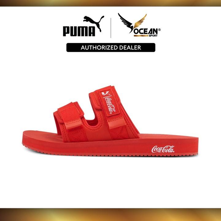 Puma X COCA-COLA Unisex Wilo Sandals (Racing Red White) 38704201 ...