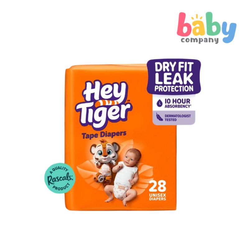 Hey Tiger Comfy Tape Diapers, Convenience Pack - Newborn - TikTok Shop ...