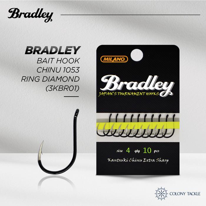 Jual Kail Pancing Chinu 1053 Milano Bradley Diamond Cut/Cutting Point ...