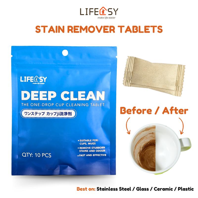 Lifeasy Deep Clean Effervescent Tablets Cup Cleaning Tablets - TikTok ...