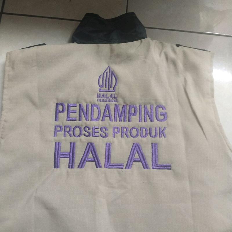 rompi terabru rompi bpjph rompi pendamping halal - Shop | Tokopedia