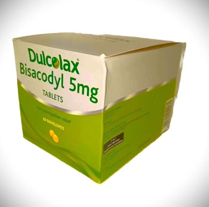 Jual DULCOLAX 5MG 1 BOX ISI 200 TABLET (10X20'S) & 80 TABLET (4X20'S ...