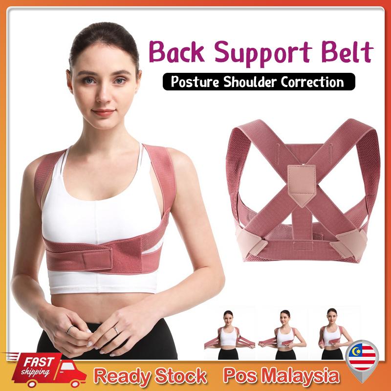 Back Support Belt Posture Shoulder Corrector Bracket Align Relieve - TikTok Shop Malaysia