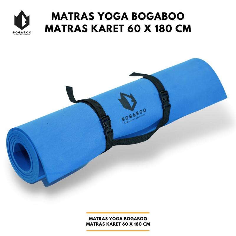 Ready Stok (Bisa Cod) Matras Yoga Mat Tebal 5 Mm Merk Bogaboo - Matras ...