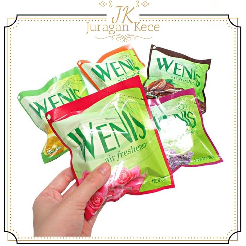 WENIS Pengharum Ruangan Air Freshener Wenis 50gr Pewangi Gantung Kamar ...