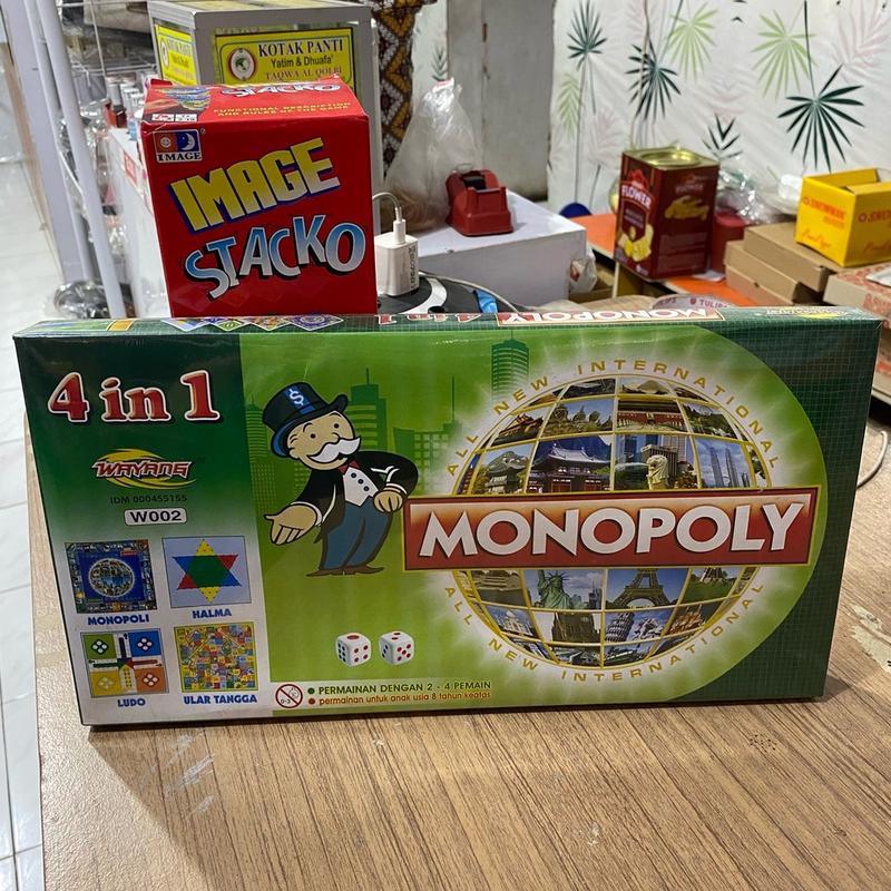 TO Monopoly 4 in 1/Mainan anak/Mainan ular tangga/Mainan catur - Shop ...