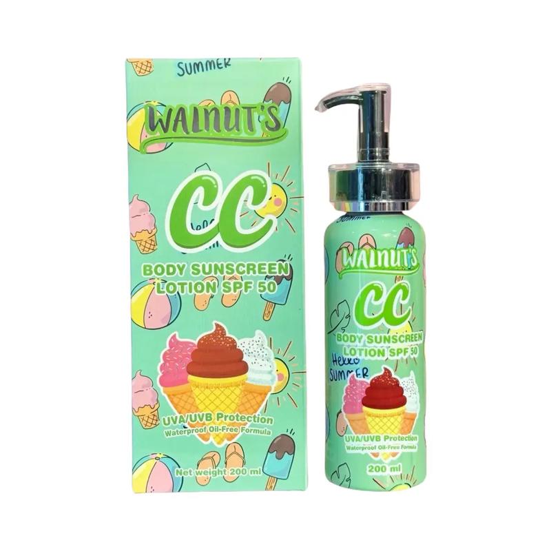 WALNUTS CC LOTION SPF50 200ml - TikTok Shop Philippines
