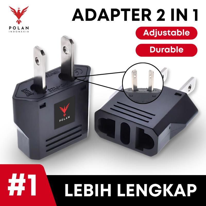 STEKER COLOKAN LISTRIK KONVERTER ADAPTER KAKI 2 JEPANG AUSTRALIA - Shop ...