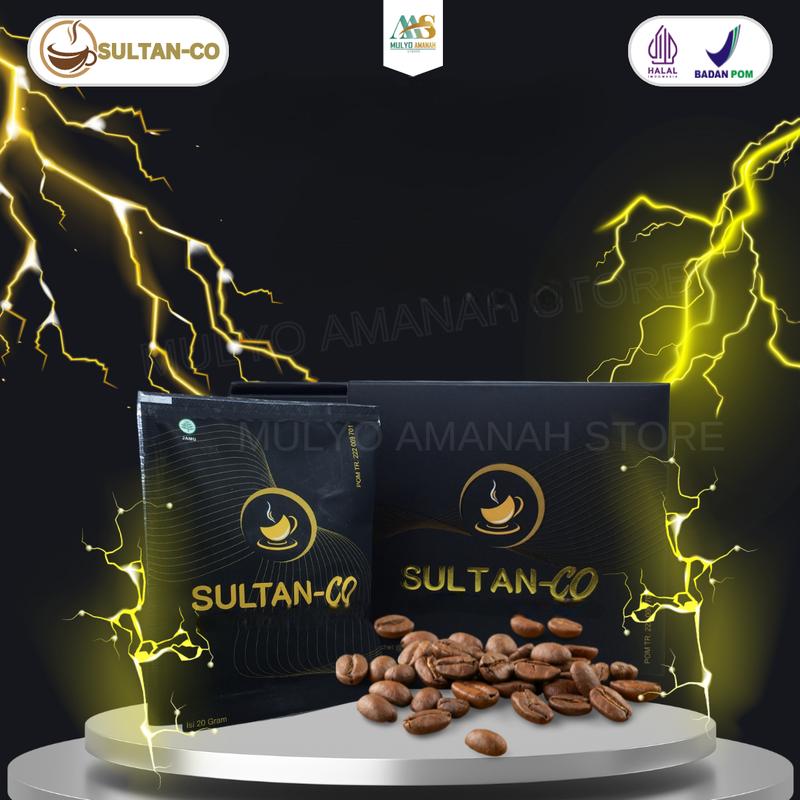 Kopi Sultan Co Original Organik Alami isi 5 Sachet Bebas Gul - Shop ...