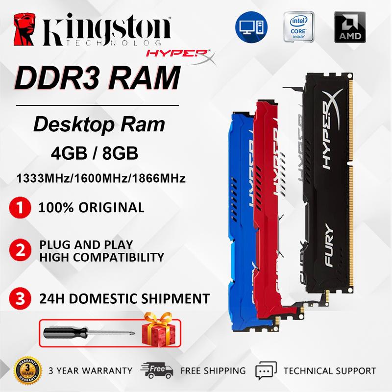 Kingston HyperX DDR3 RAM 4GB 8GB 1333MHz 1600MHz 1866MHz 1.5v - TikTok ...