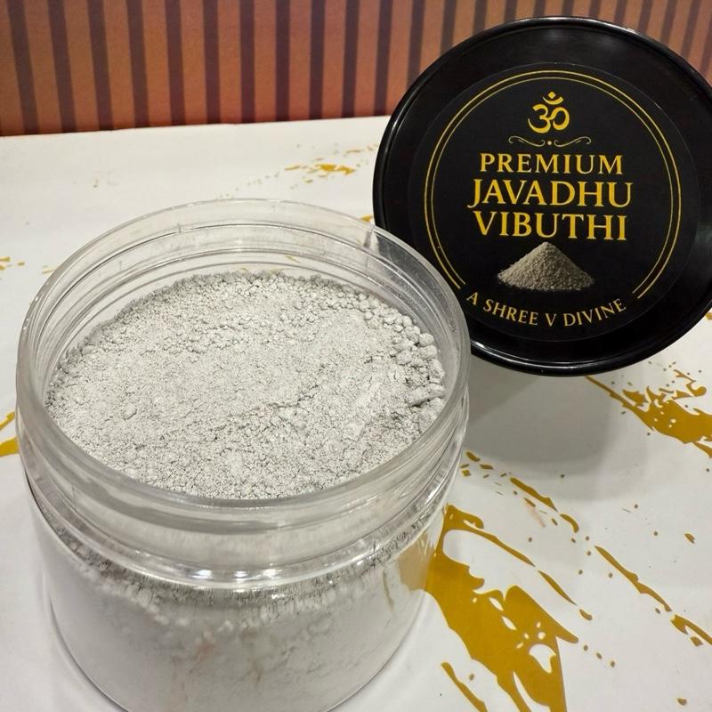 Premium Javadhu Vibuthi for Daily Pooja – Pure & Sacred Holy Ash 110g ...