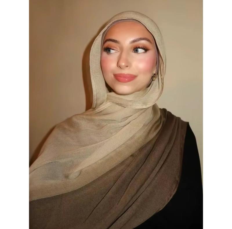 Tudung Modal Rayon Kecerunan, Kualiti Premium, Tudung Hijab Kapas ...