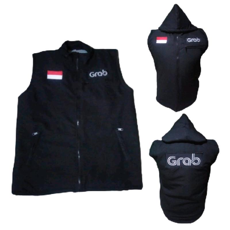 ROMPI GRAB BORDIR MURAH / Rompi Grab Hitam Keren Tebal - Shop | Tokopedia