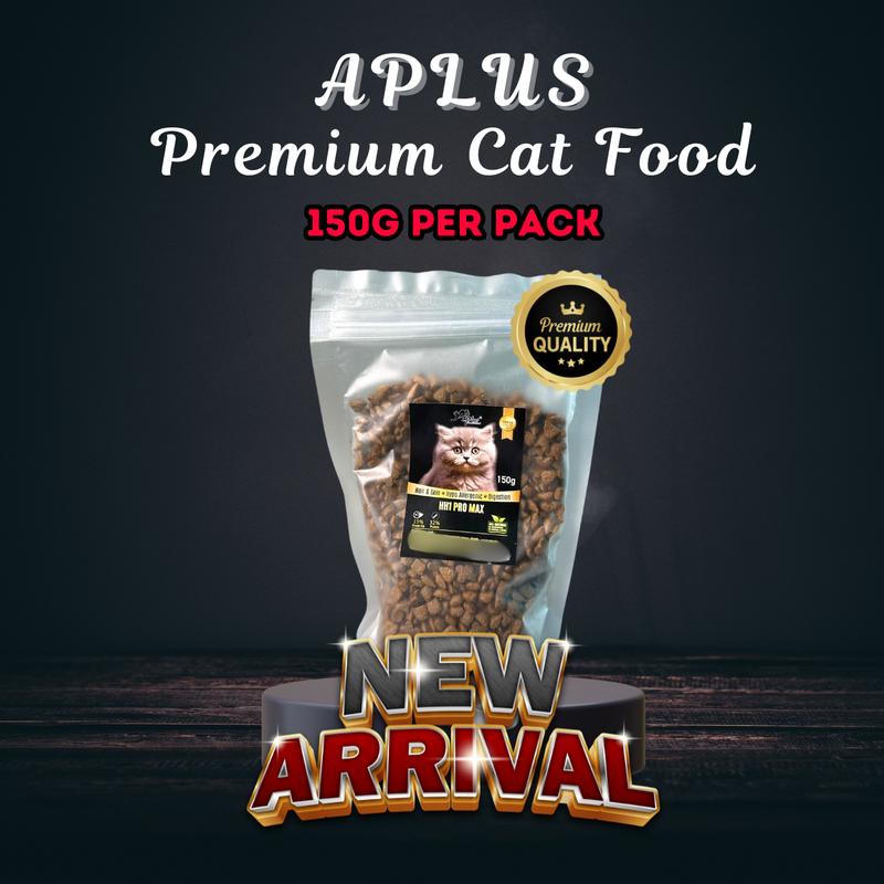 【New Recipe】APLUS Premium HH1 Pro Max Cat Food 150g Dry Cat Food ...