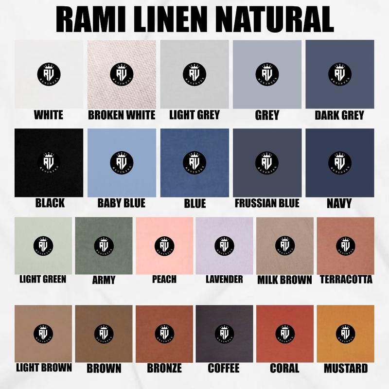 Kain Rami Linen Natural PREMIUM GRADE A (warna 1-15) REVINTE - Shop ...