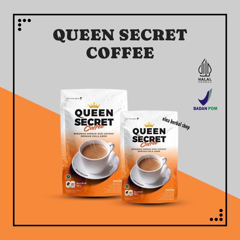 [PAKET 5 POUCH] QUEEN SECRET COFFE SOLUSI MASALAH KEWANITAAN - Shop ...