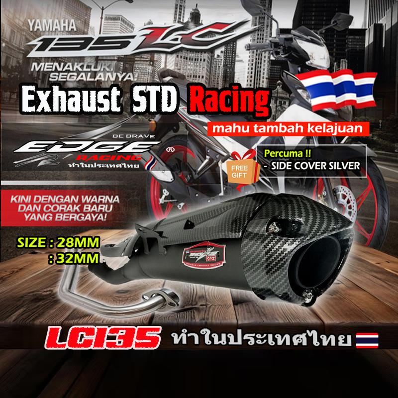 LC135 V2 RACING STANDARD EXHAUST EKZOS WITH COVER EXHAUST SE - TikTok ...