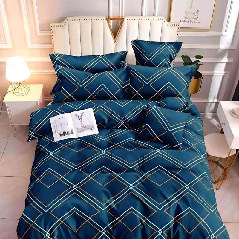 RD BEDDINGS- GERALD ABSTRACT - 3 in 1 FULL GARTER CANADIAN COTTON ...