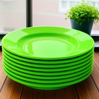 Promo [6-12 pcs] Piring Melamin 9 Inch Piring Makan Kitchenware Alat ...