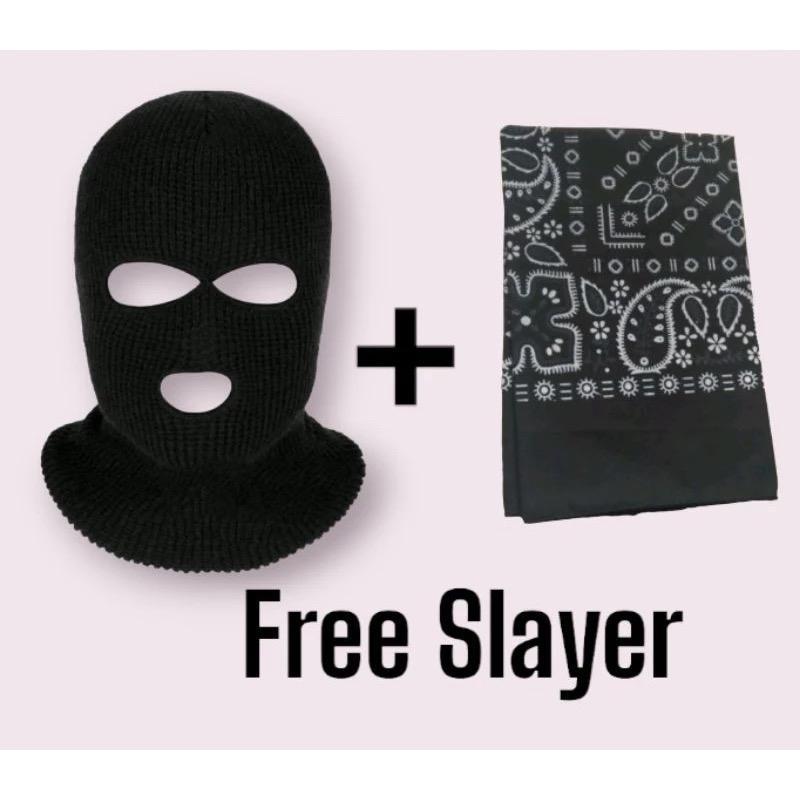 Promo Beli 1 Gratis 1 KUPLUK NINJA MASKER LUBANG DUA/ TERBARU/ - Shop ...