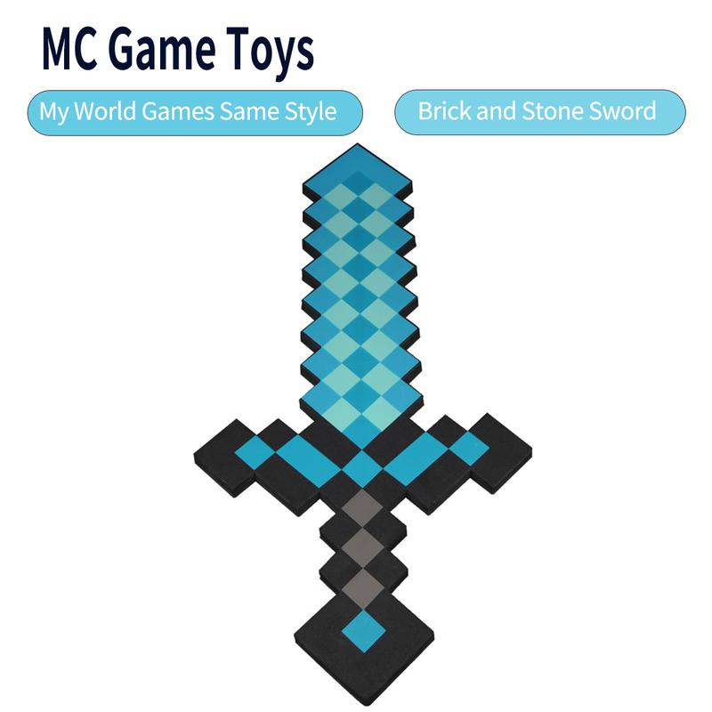 My world minecraft same toy sword weapon EVA foam diamond sword ...