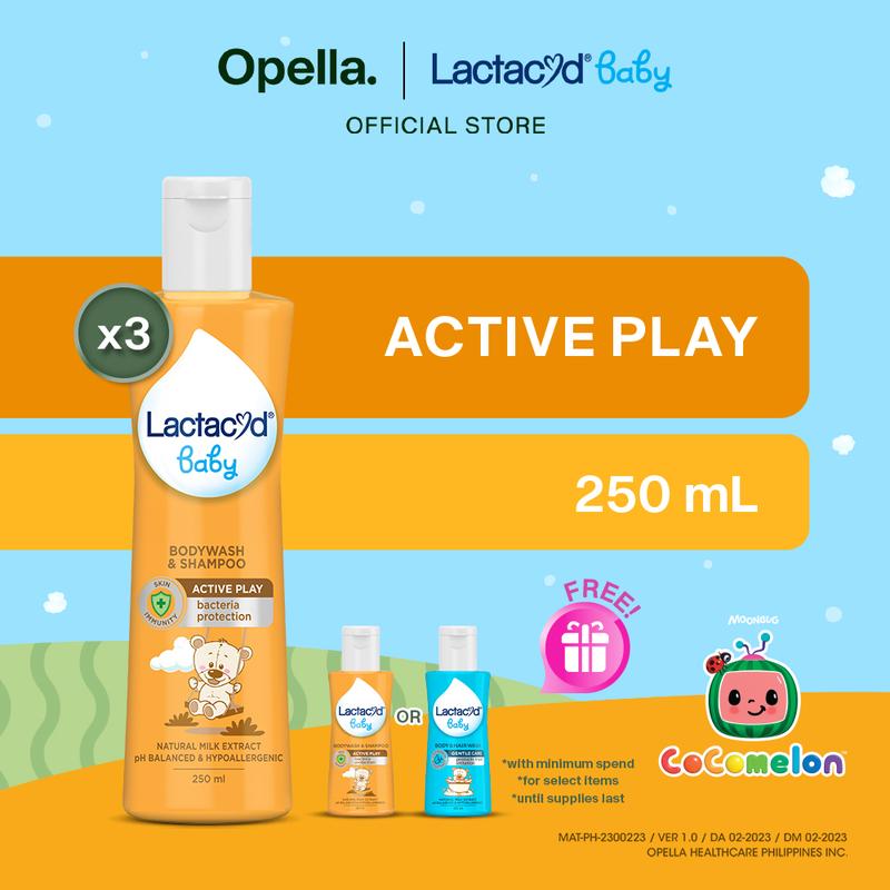 Lactacyd Baby Active Play - Toddler Wash 250mL (Bundle of 3) - TikTok ...