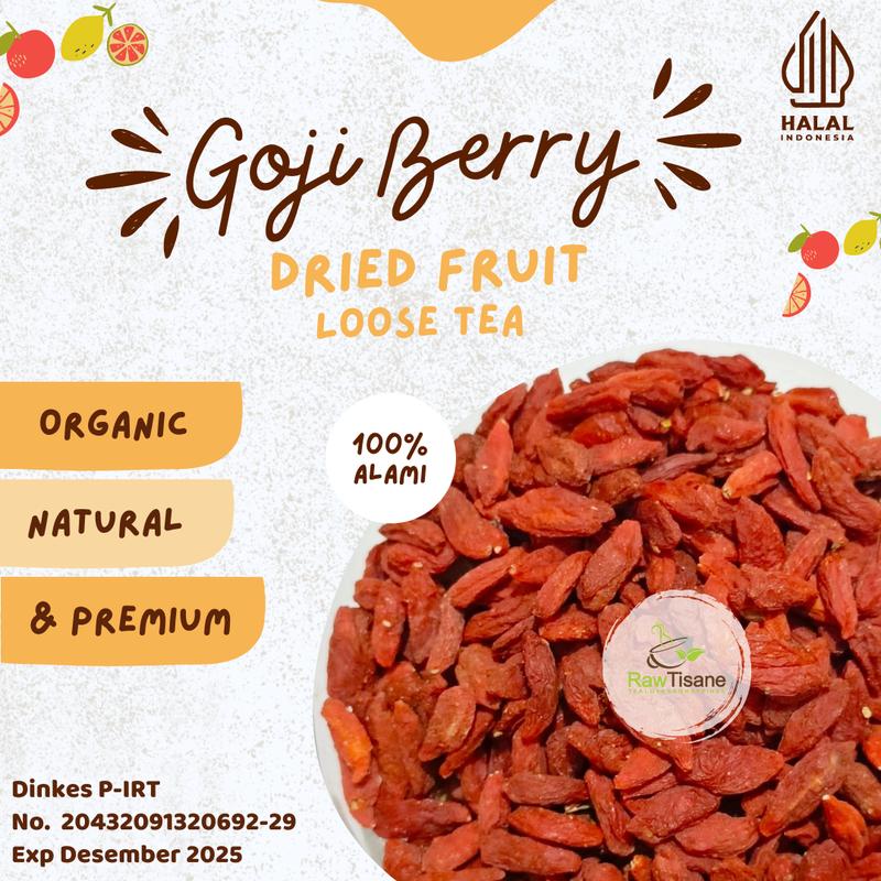 RAW TISANE Goji Berry / Gou Qi Zi / Teh Buah Goji Berry Isi 100 - Shop ...
