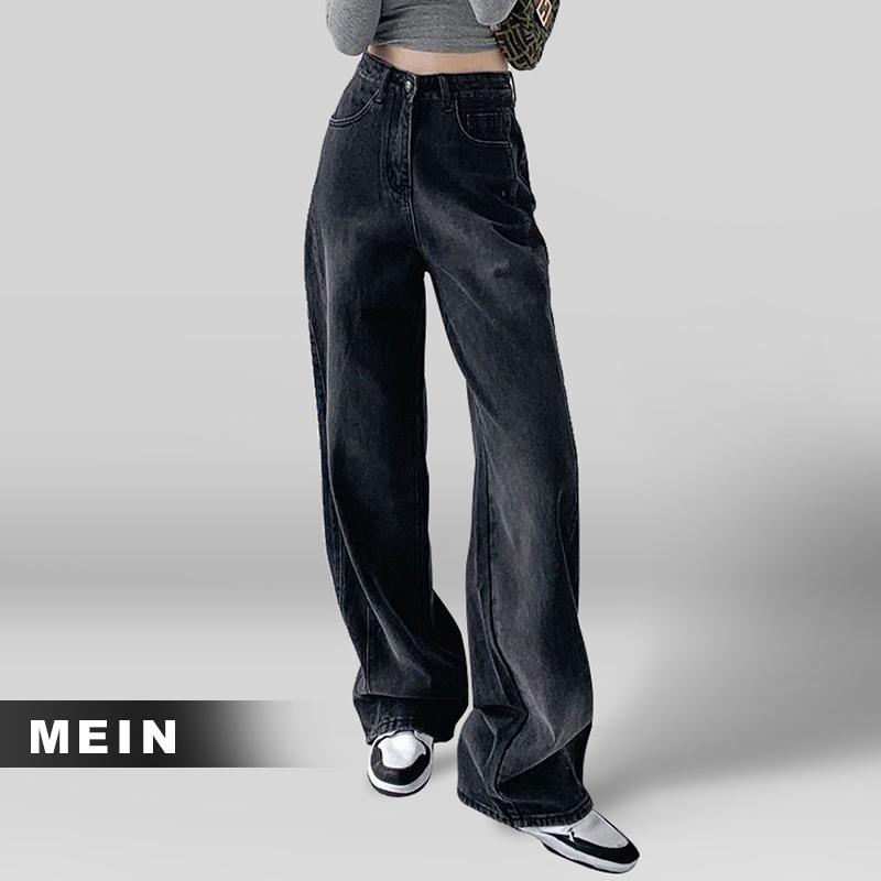 [MEIN] GIRL POWER Long Leg Highwaist Loose Jeans Kaki Nyaman - Shop ...