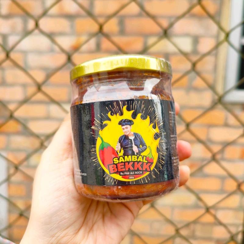SAMBAL BEKK BY PAK AJI ROCK SEDAP DIMAKAN BERSAMA NASI PANAS - TikTok ...