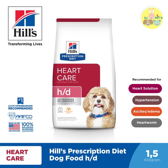 Promo Hill's Prescription Diet Dog h/d Heart Care 1,5 kg Makanan anjing ...