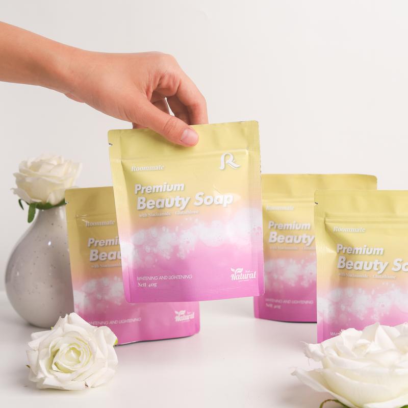 [BISA COD] Sabun Beauty Soap Roommate Retinol Niacinamide DNA Salmon ...