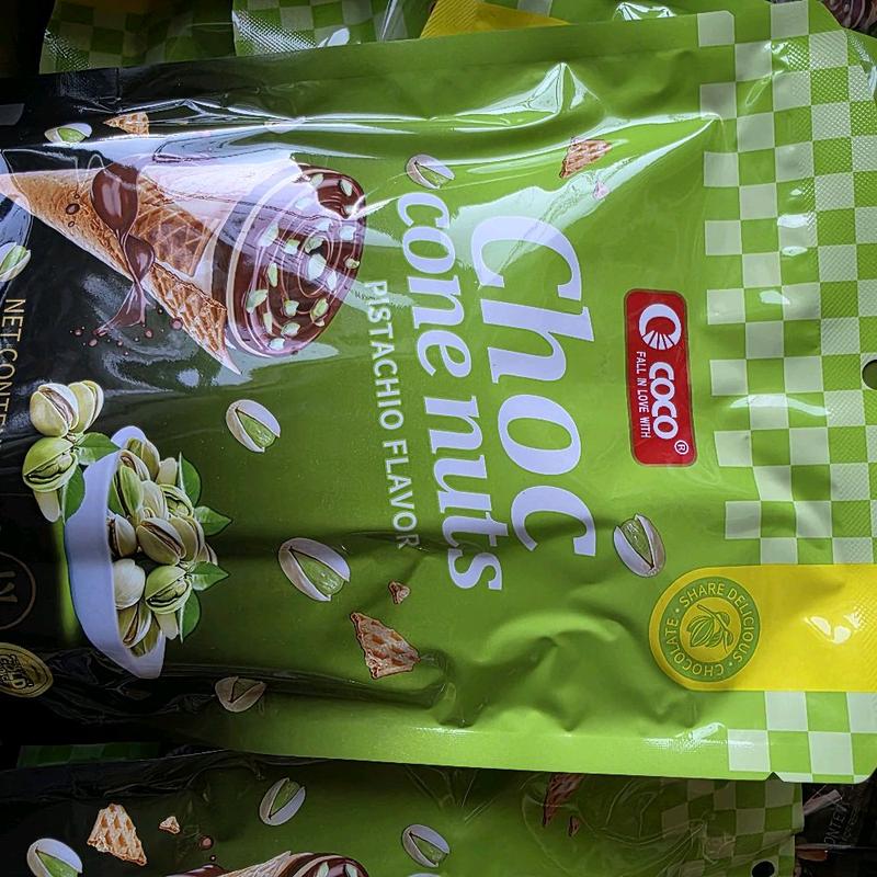 Coco Choc Nut cone ( pistachio and almond flavor) - TikTok Shop Philippines