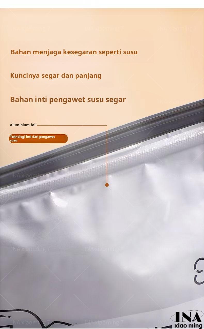 Food Storage Bags Airtight Seal Reusable Aluminum Foil Freezer ...