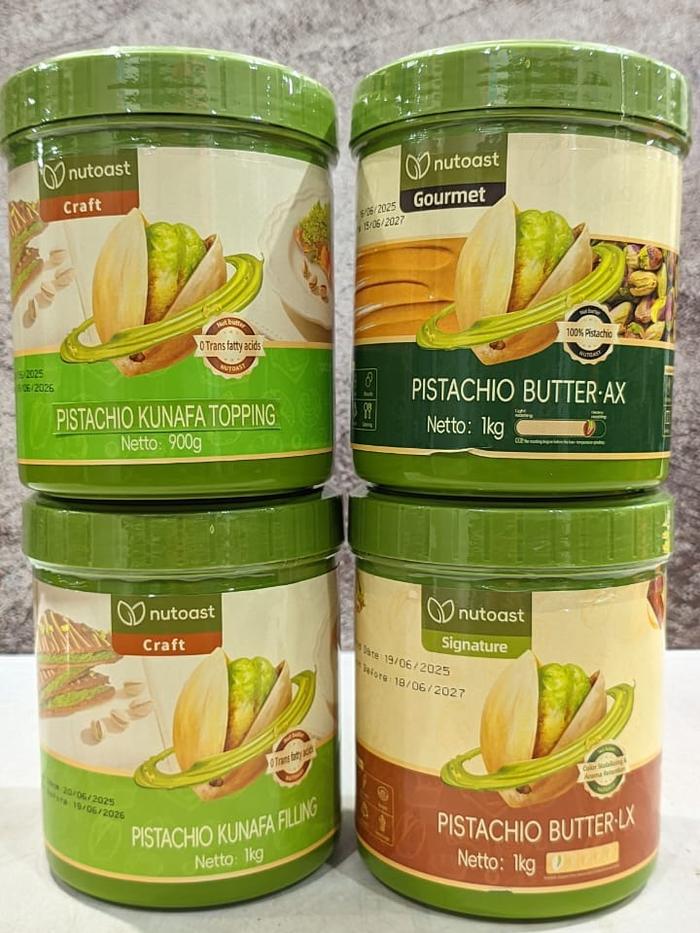 Promo Selai Pistachio Kunafa dengan Kacang Pistachio /Nutoast Pistachio ...