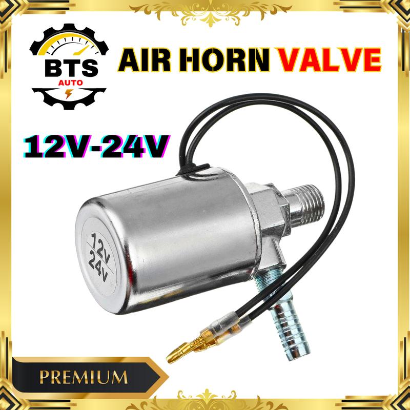BTS Lori 12V 24V Air Horn Valve Heavy Duty / Truck Air Horn Electric ...