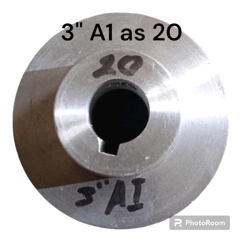 Pulley 3 inch A1 As 20 mm - Shop | Tokopedia