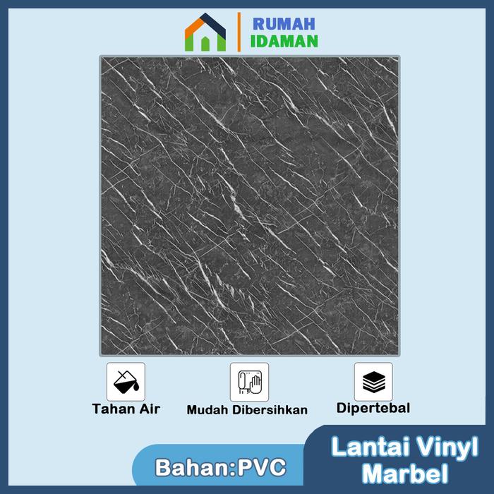 Promo Rumah Idaman Vinyl Lantai Marbel (30 x 30 cm)(45 x 45 cm) / Vinyl ...