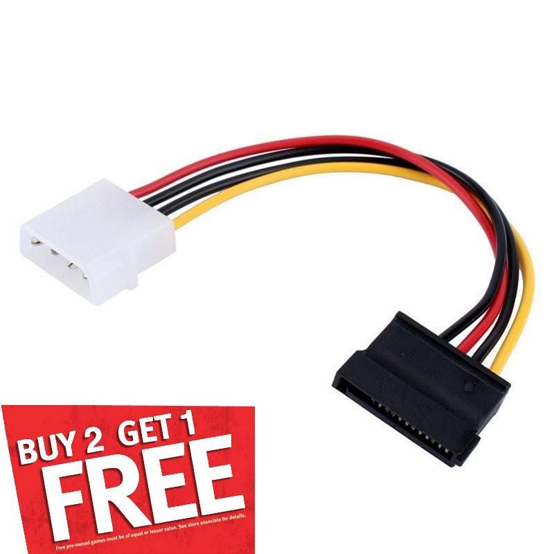 4 Pin IDE Molex Male to 15 Pin SATA Female Adapter Extension - TikTok ...