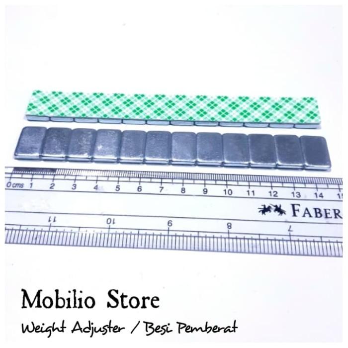 2 Lembar @ 12 Pcs 50 - 55 Gram Weight Adjuster / Besi Pemberat - Shop ...