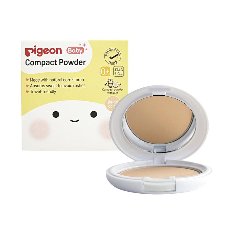 Pigeon Baby Compact Powder 10g (Beige / White / Sunkiss) - TALC ...