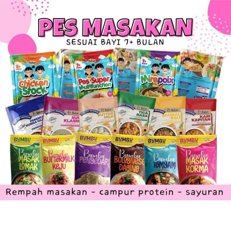 PES MASAKAN BAYI 7M+ KEATAS -MEAL FOR MUSFIRAH-BABYBITESNMUNCH-FAWWAZ ...