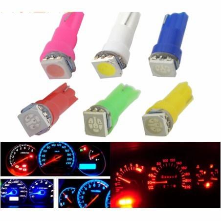 LED T5 COB SPEEDOMETER SUPER BRIGHT LAMPU LED SPEEDO PANEL DASHBOARD ...