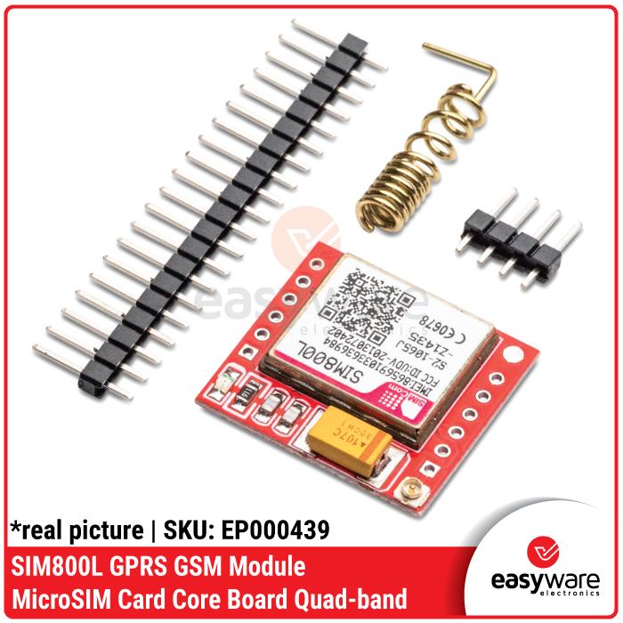 SIM800L SIM800 GPRS GSM MINI BREAKOUT MODULE - Shop | Tokopedia