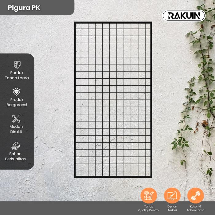 Jual PIGURA RAM PK-150 - BINGKAI RAK AKSESORIS TEMPEL DINDING ...