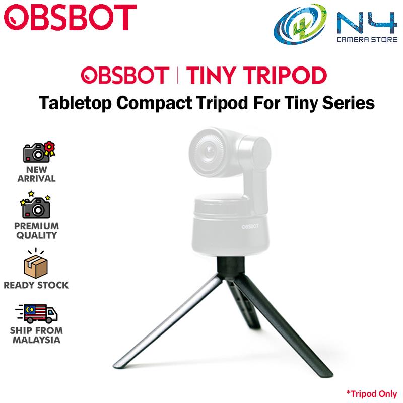 OBSBOT Tiny Tripod Table Compact Tripod For Tiny Series - TikTok Shop ...