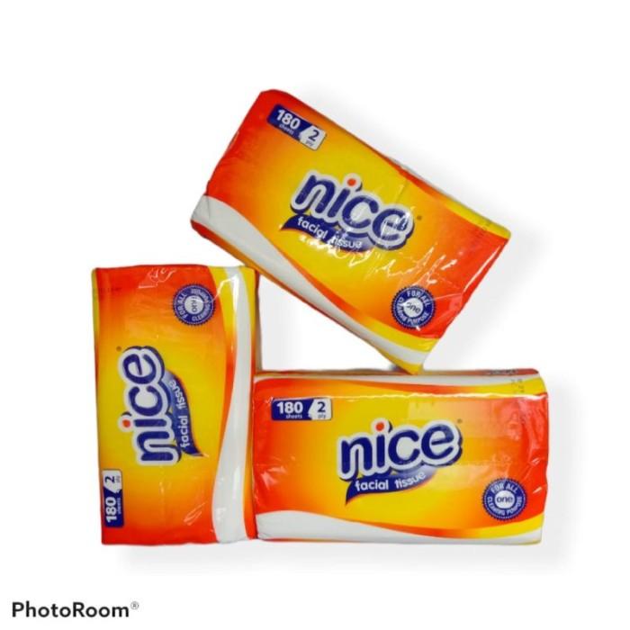 4WET tissue nice-tisu nice-tisu 2 ply-tissue 180 sheets - Shop | Tokopedia